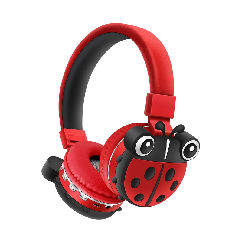 Беспроводные наушники детские Жми сюда Bluetooth Red (117266723)