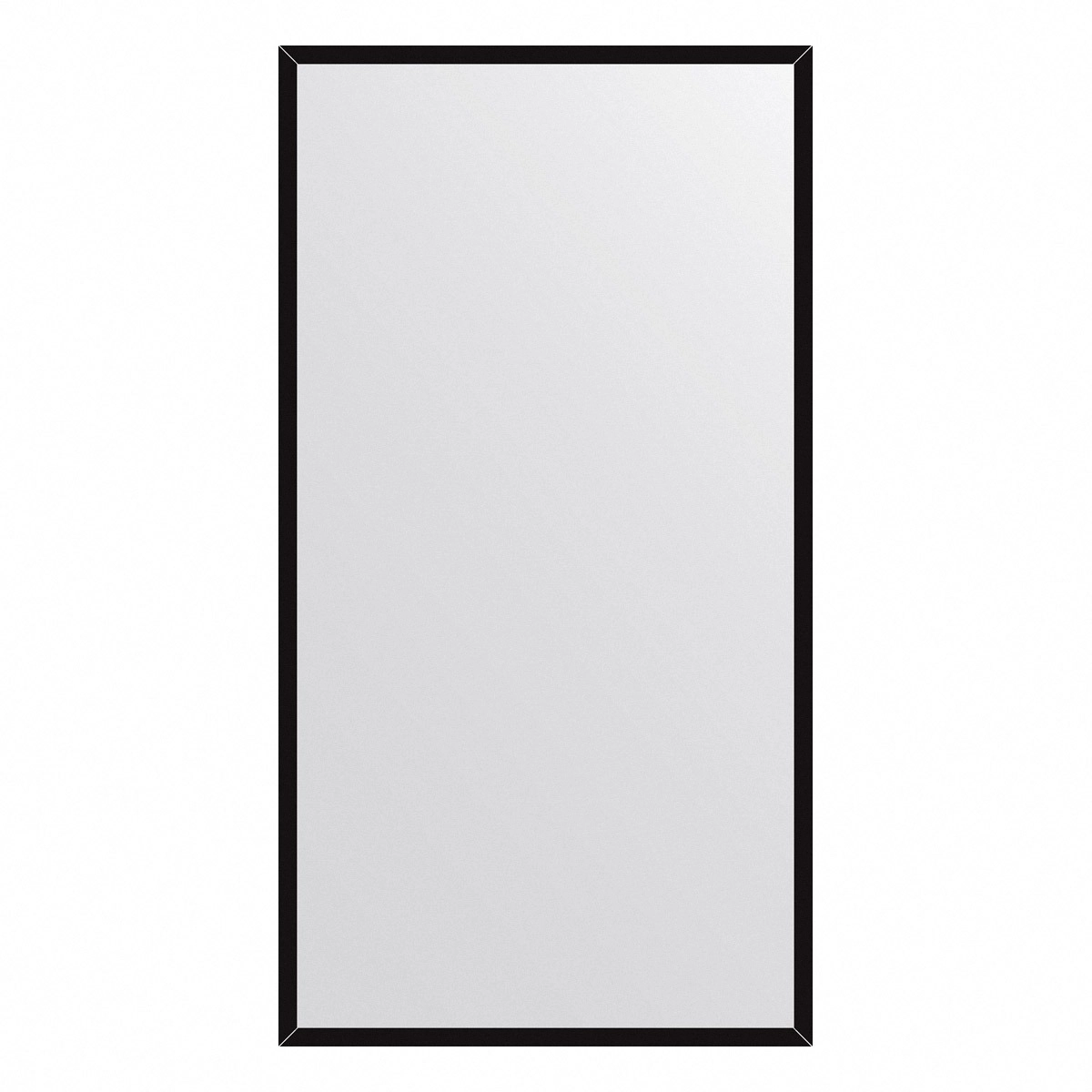 Зеркало интерьерное настенное Evoform Definite в черной раме 56 х 106 см