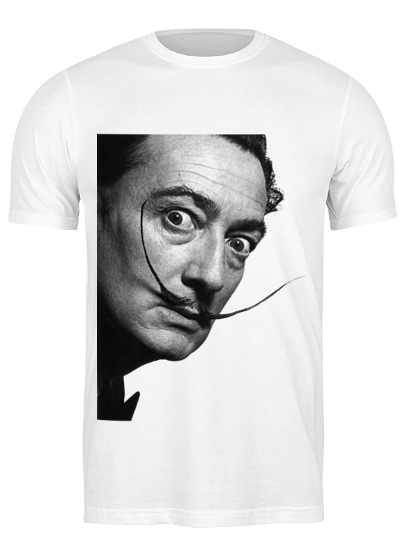 Футболка мужская Printio Salvador dali-1 белая S