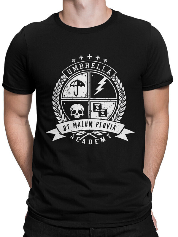 Футболка мужская Dream Shirts Академия Амбрелла 1001051-2 черная S