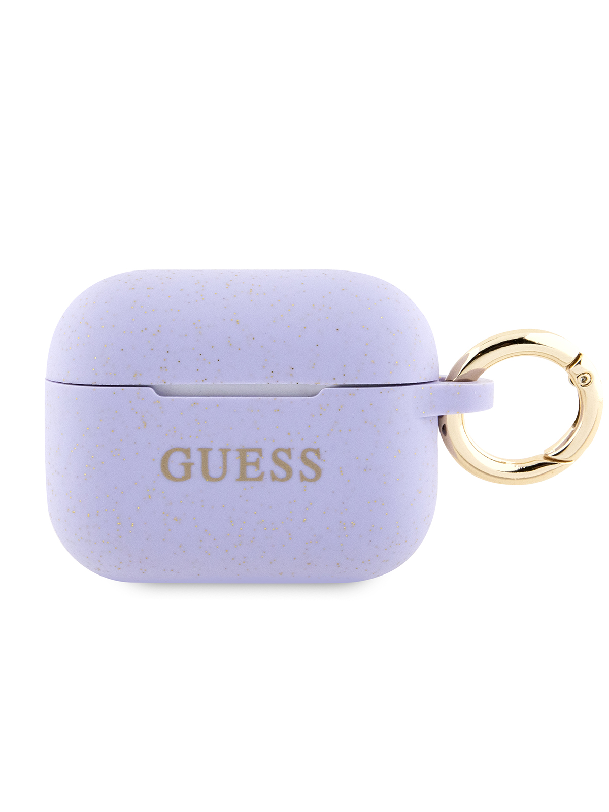 Чехол Guess для Airpods Pro 2 с кольцом Purple