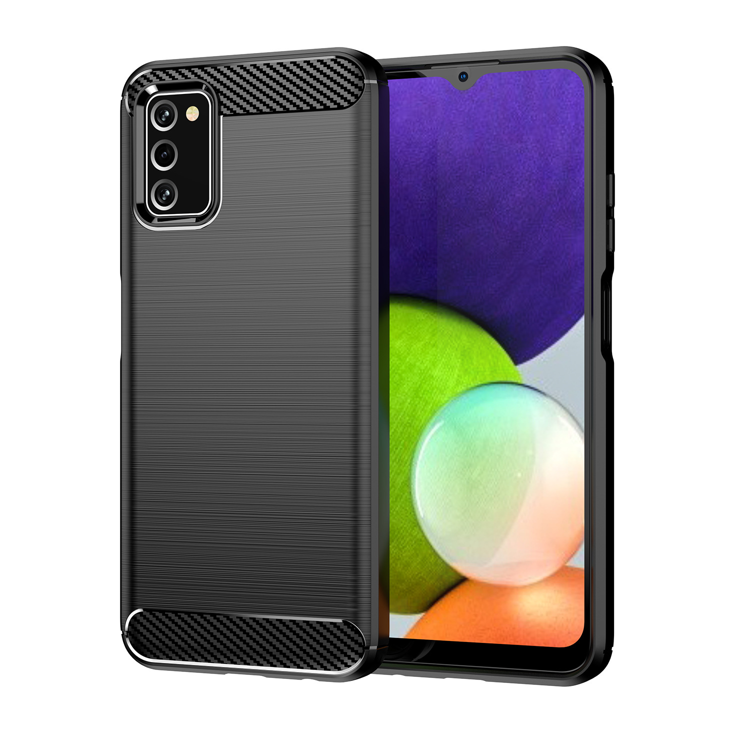 Чехол MyPads для Samsung Galaxy A03 Core (SM-A032) 2021; 224475 черная