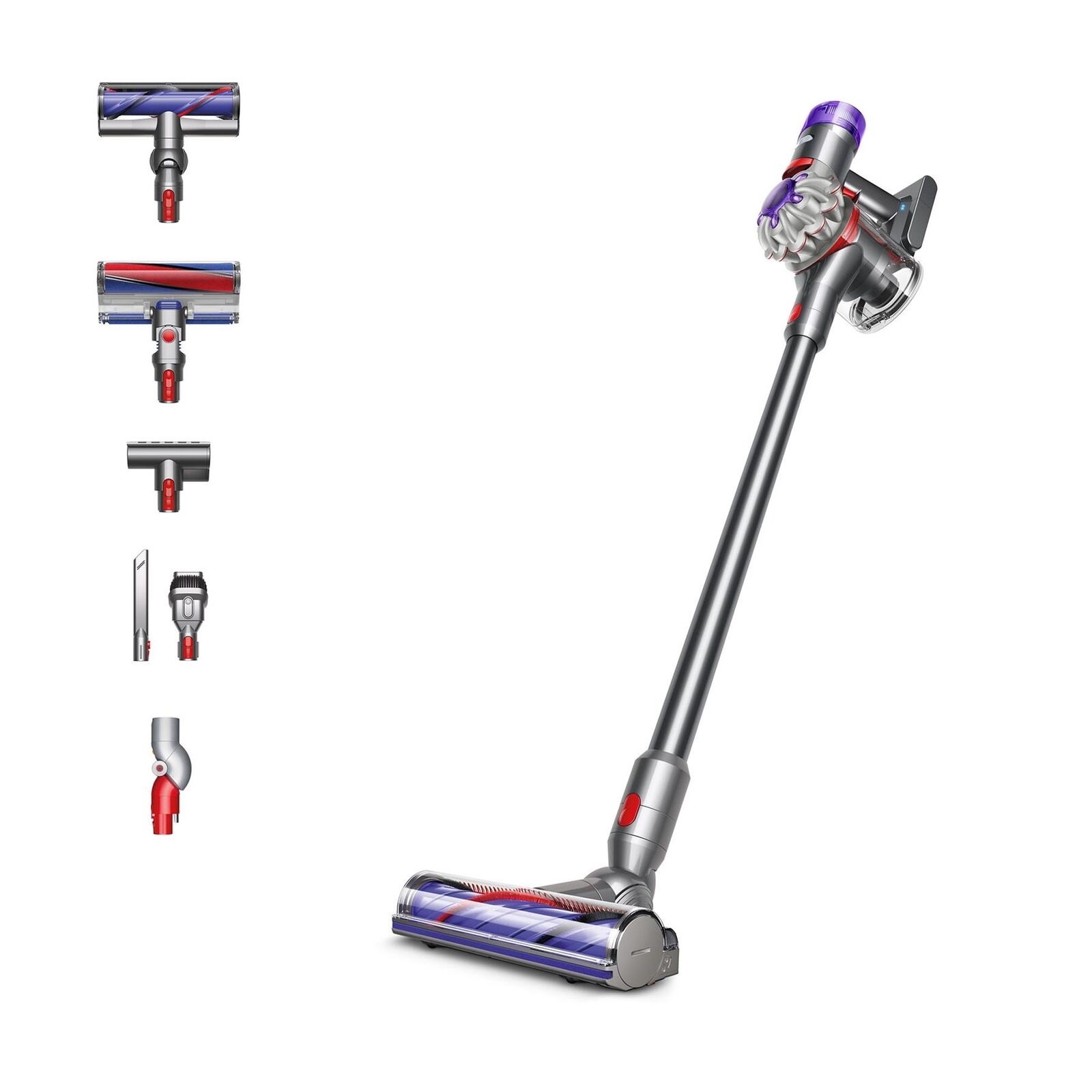 Вертикальный пылесос Dyson Absolute серебристый