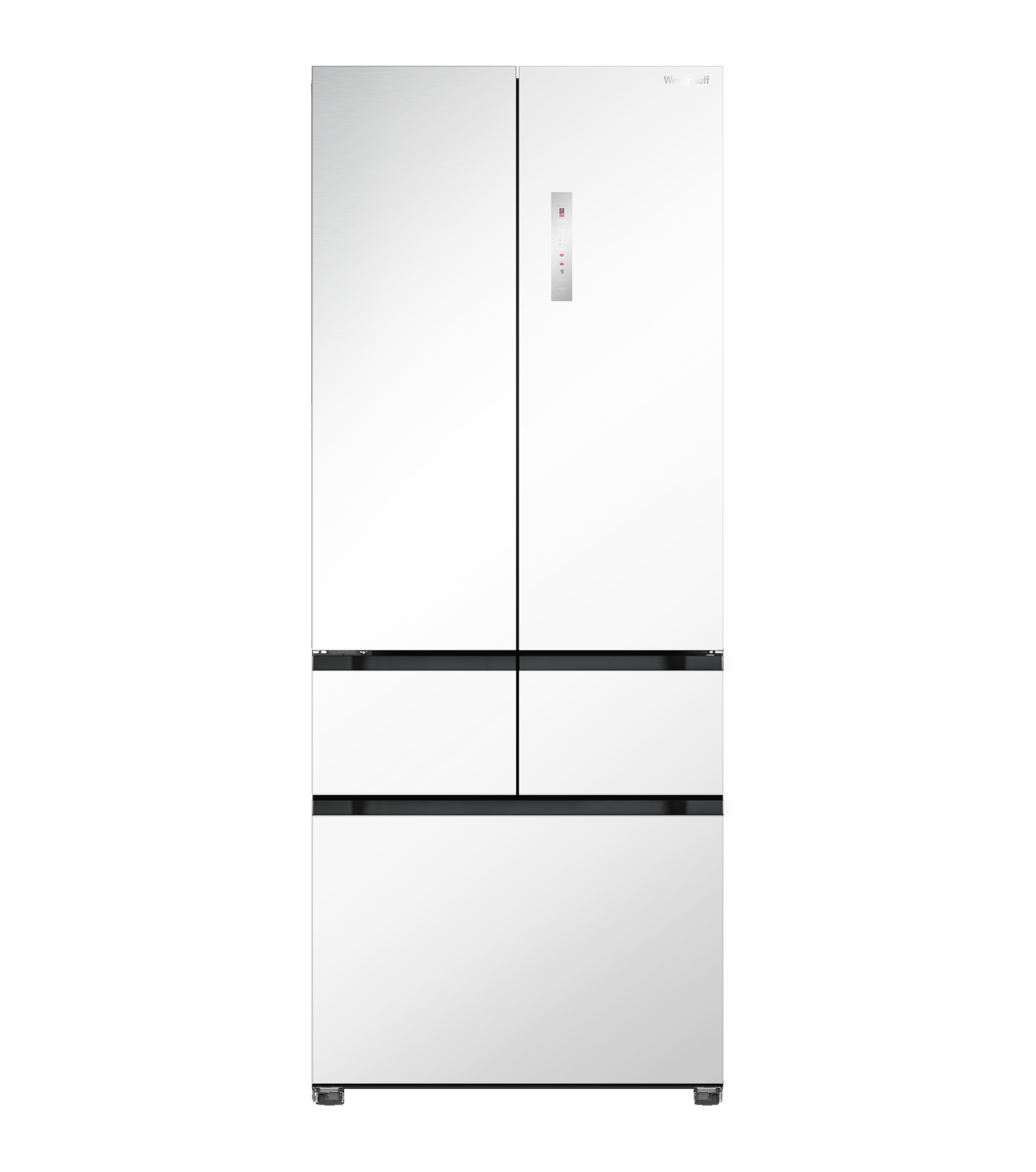Холодильник Weissgauff WFD 450 Built-in Inverter NoFrost белый