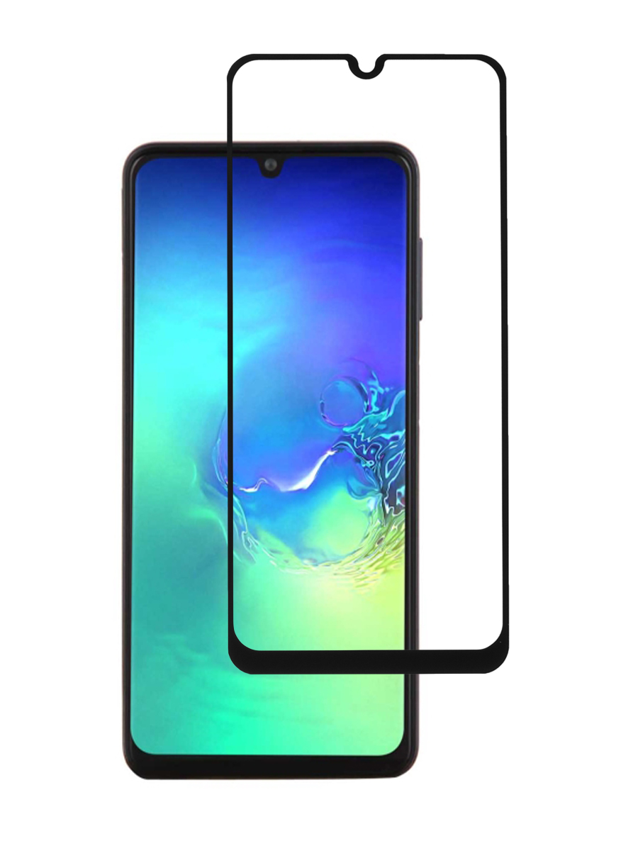 Защитное стекло 3D для Samsung M32/M22 (M325/M225) (6.4") черный с рамкой