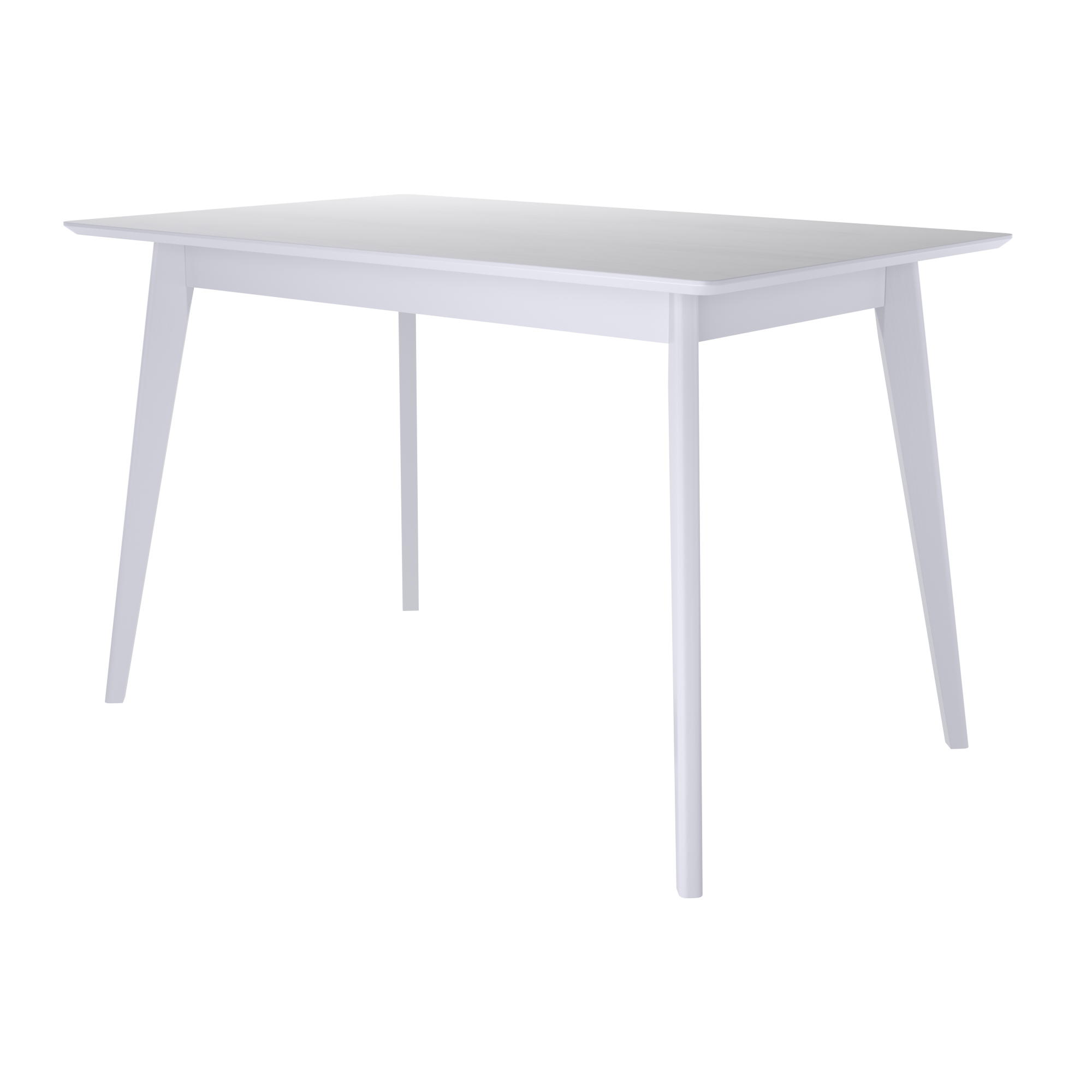 Стол обеденный Daiva casa Пегас classic 120*75 см, белая эмаль