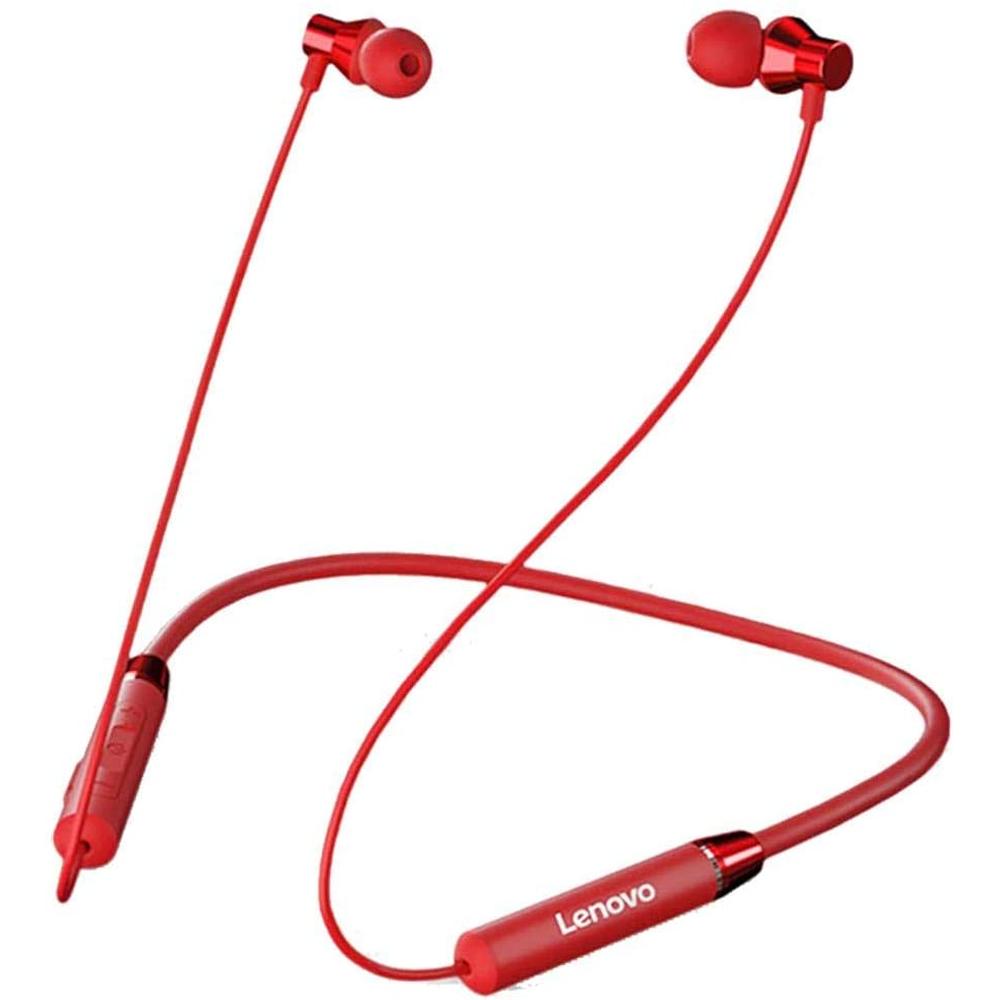 Bluetooth гарнитура Lenovo HE05 Red