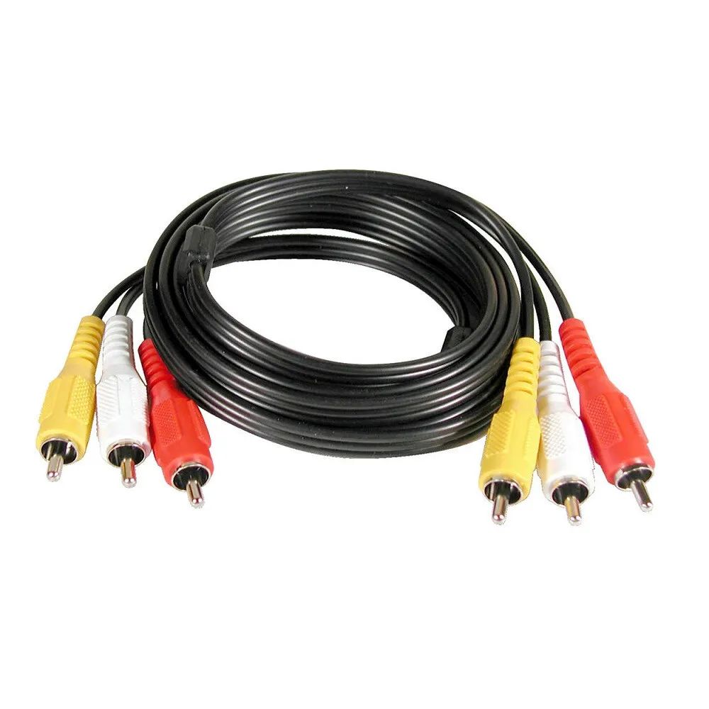 Кабель тюльпан 3RCA-3RCA