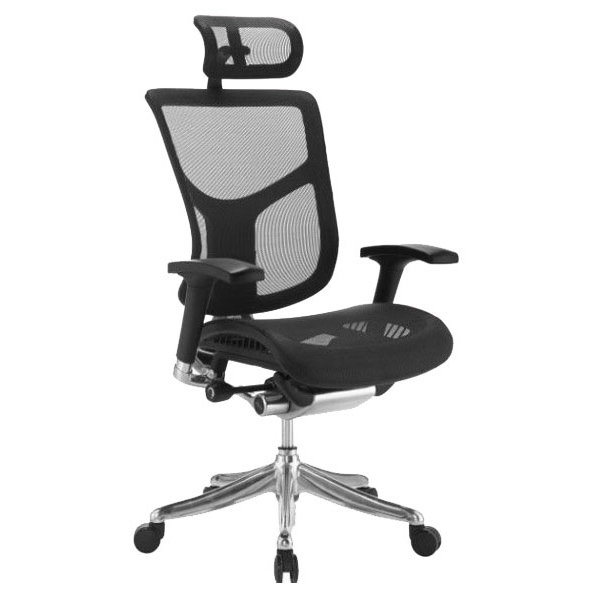 Кресло EXPERT STAR HSTM01-BK сетка черная/ каркас черн