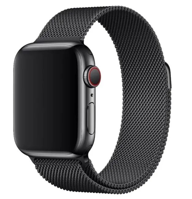 Ремешок для Apple Watch KUPLACE миланская петля 38/40 мм Black Edition