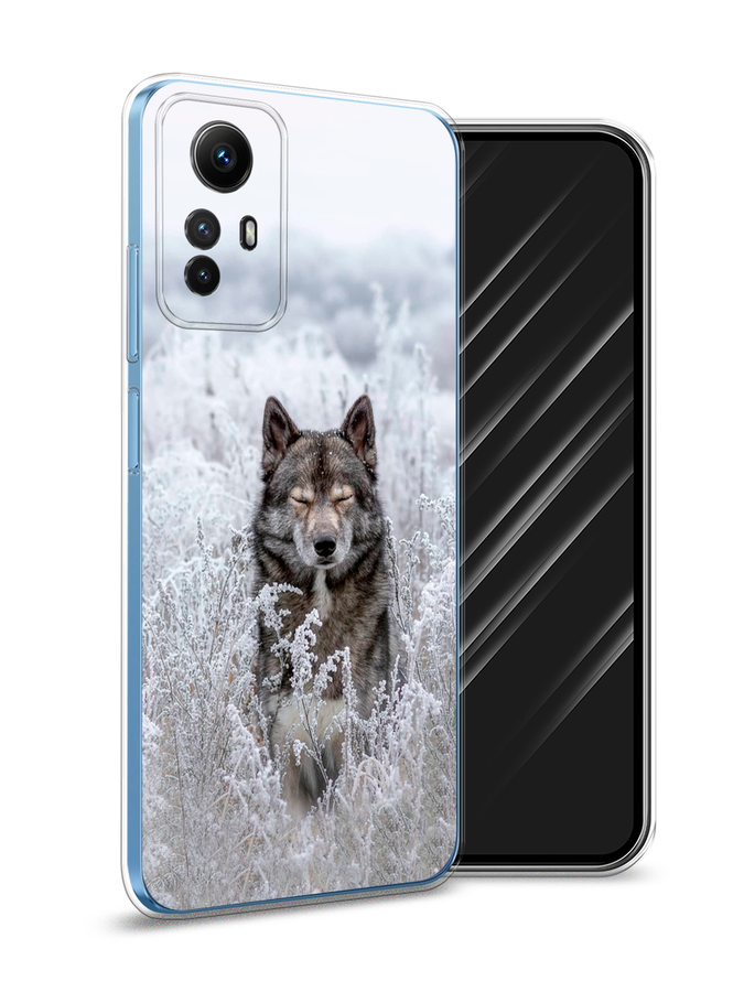 Чехол Awog на Xiaomi Redmi Note 12S "Волк в поле"