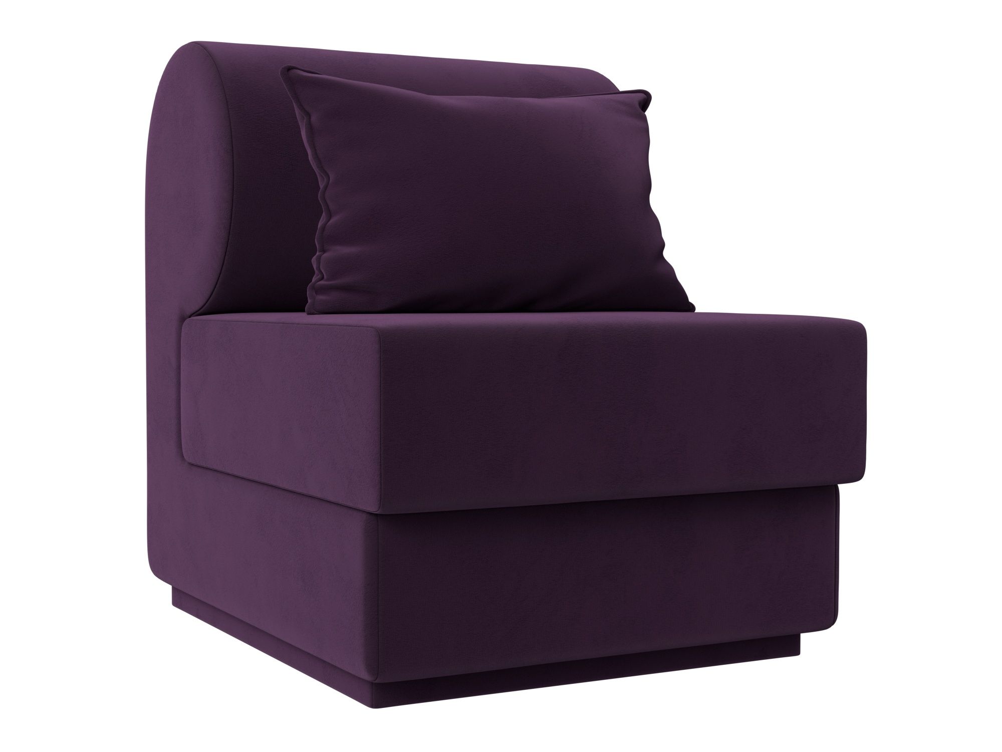 Кресло Кипр велюр фиолетовый