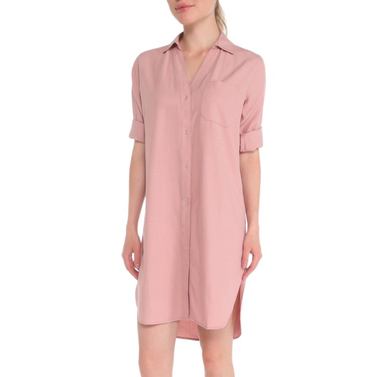 Платье женское Maison David MLY2118-1 розовое S