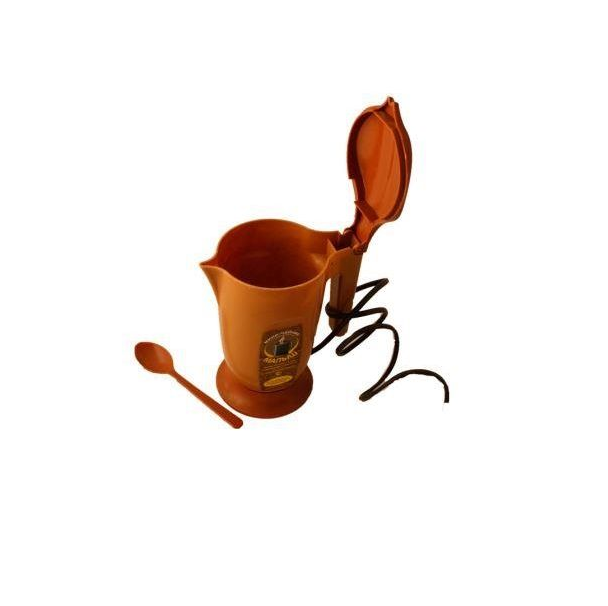 Чайник электрический KiraGrup Малыш 0.5 л коричневый