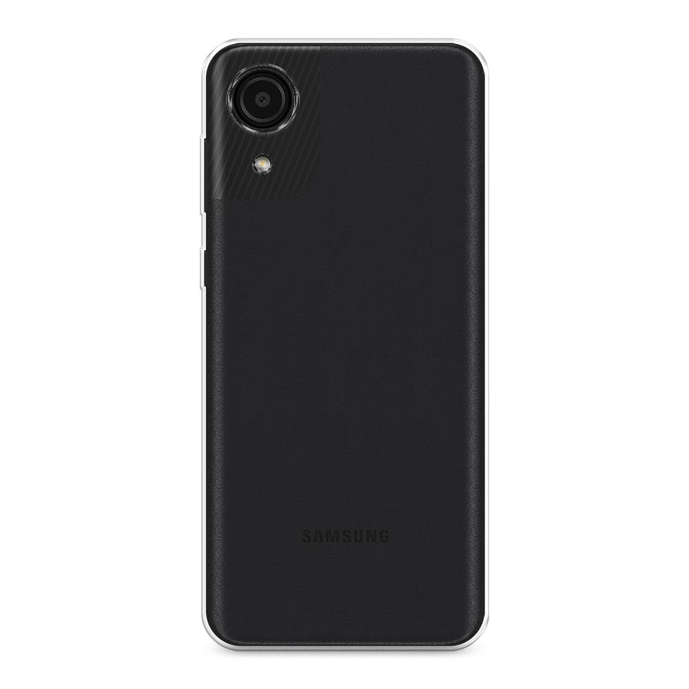 Чехол на Samsung Galaxy A03 Core прозрачный