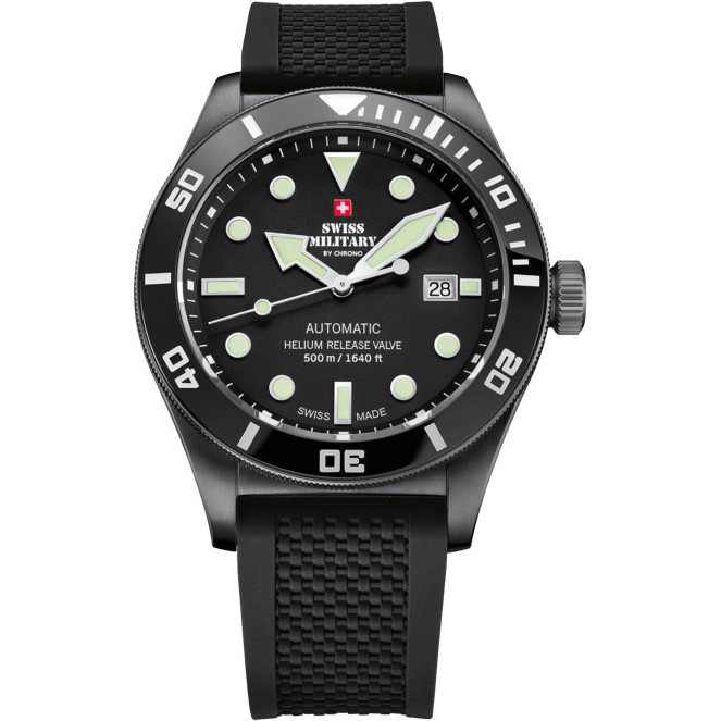 Наручные часы мужские Swiss Military by Chrono SMA34075.05 черные