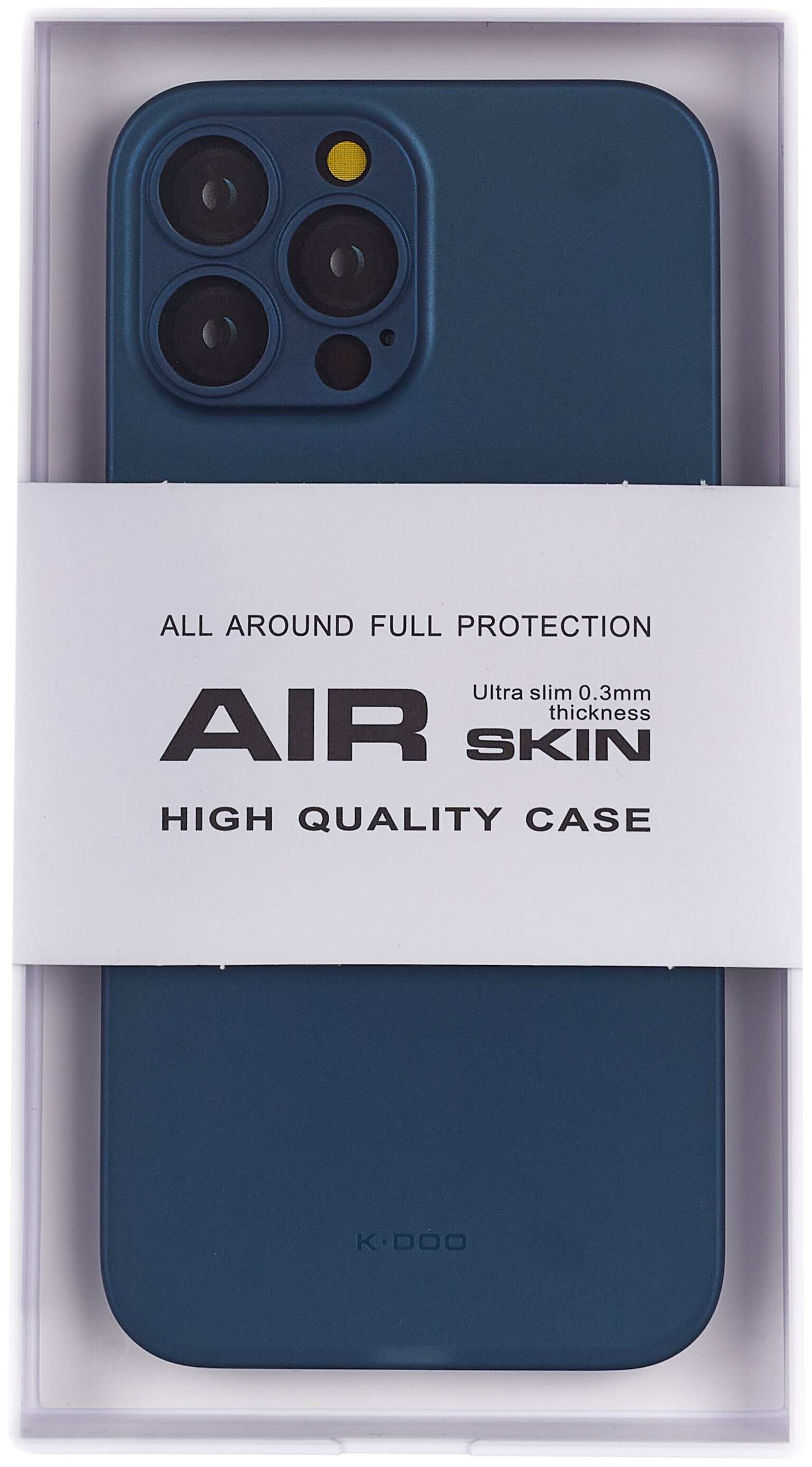 Чехол для iPhone 12 Pro Max "AIR Skin" Синий