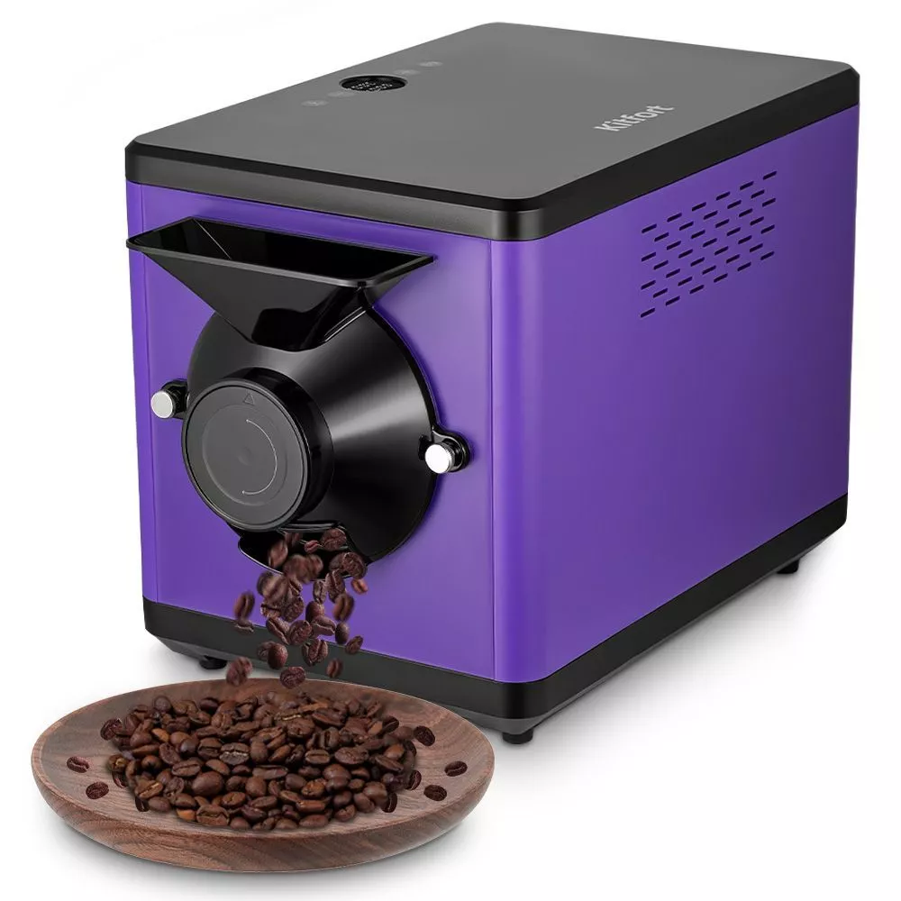 Ростер для кофейных зерен Kitfort КТ-7162 фиолетовый