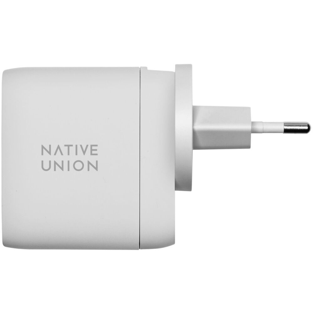 Сетевое зарядное устройство Native Union Fast GaN Charger 67W 2xType-C White