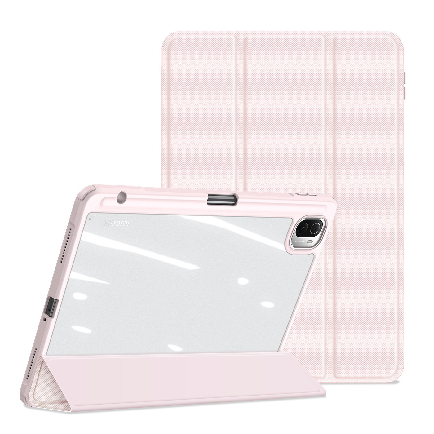 Чехол книжка Dux Ducis для Samsung Tab A8 2021 10.5 (X200 / X205), Toby series розовый