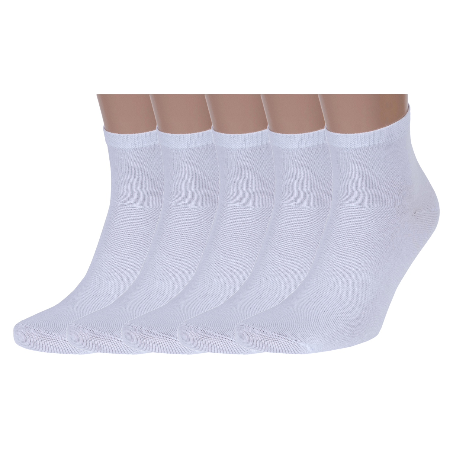 Комплект носков мужских Rusocks 5-М-238 белых 27-29
