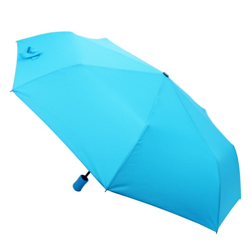 Зонт женский Zemsa 1166 голубой