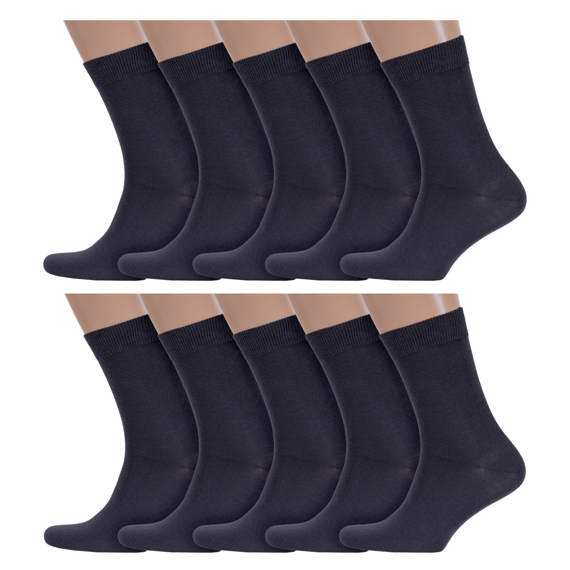 Комплект носков мужских CAVALLIERE С-330/1-10 серых 27
