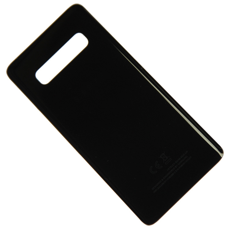 Задняя крышка для Samsung SM-G975F (Galaxy S10 Plus) <черный>