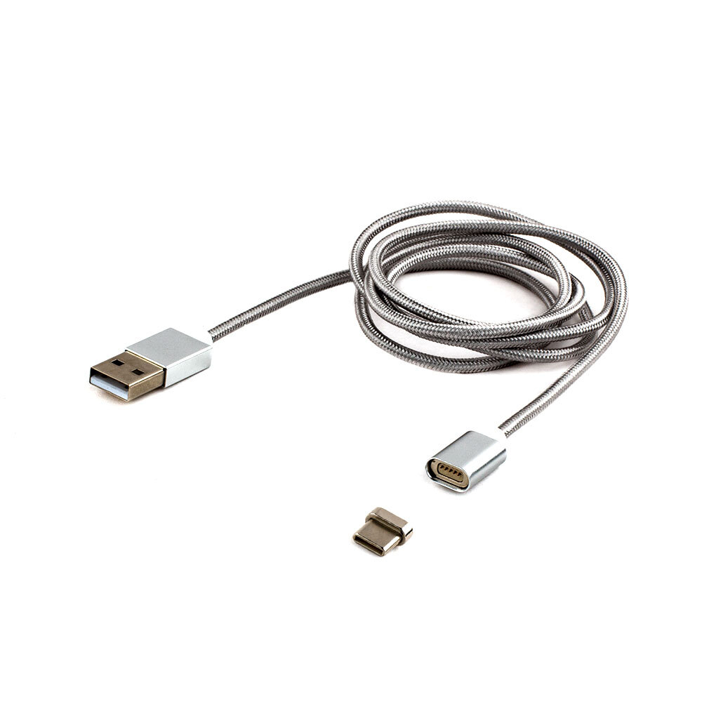Кабель магнитный USB 2.0 Cablexpert, AM/TypeC, 1м (CC-USB2-AMUCMM-1M)