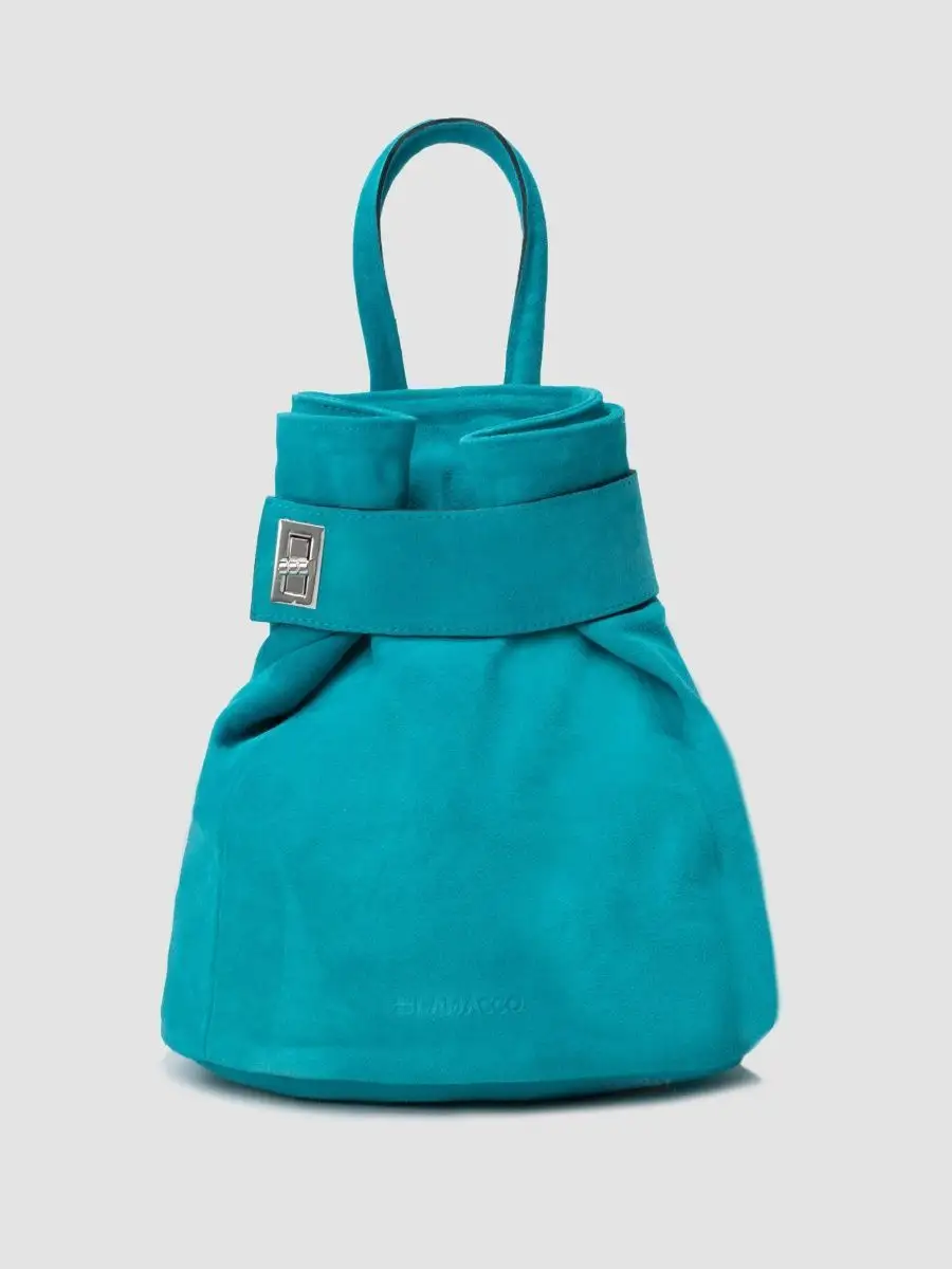 Рюкзак женский Lamacco 9823L бирюзовый, 34х14х34 см