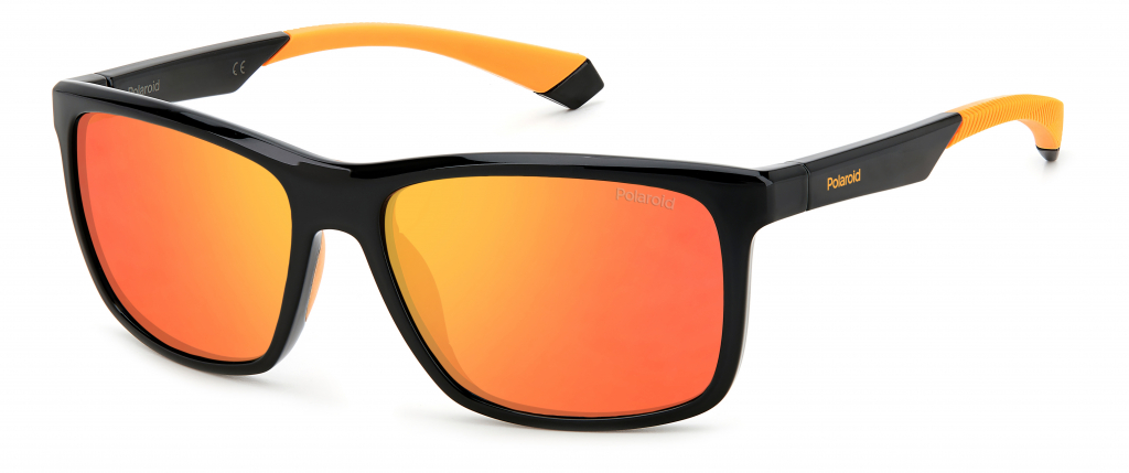 Солнцезащитные очки мужские Polaroid PLD 7043/S оранжевые