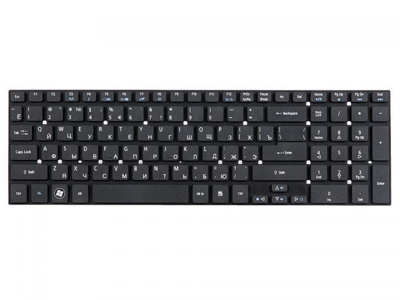 Клавиатура RocknParts Zip для Acer Aspire 5755/5830TG/E1-510/E1-522/E1-530G/E1-532G