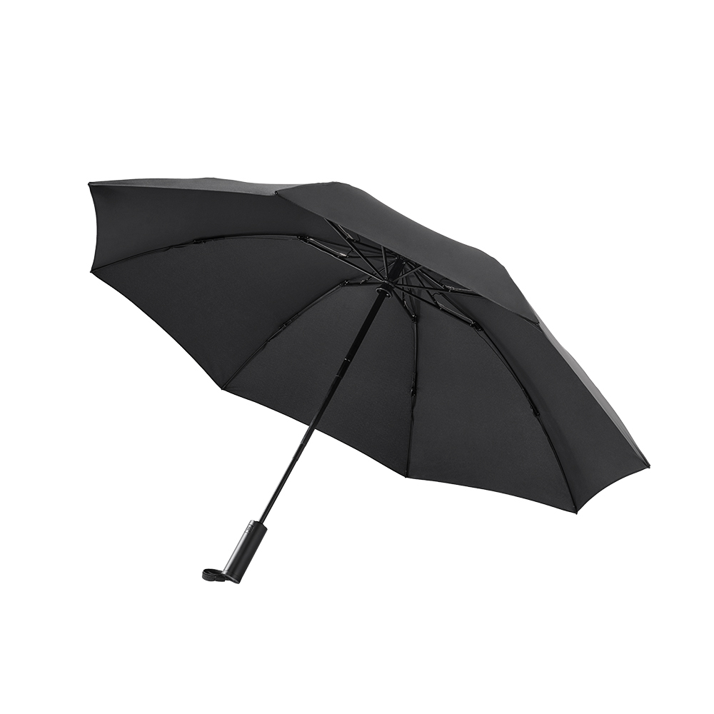 Зонт Ninetygo Automatic Umbrella With LED Flashlight черный