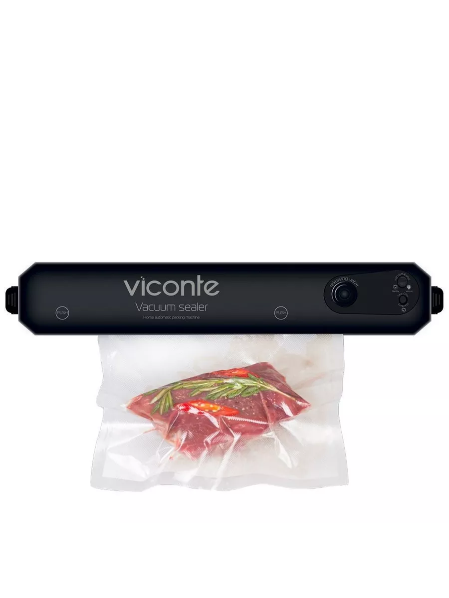 Вакуумный упаковщик Viconte VC-8001 черный