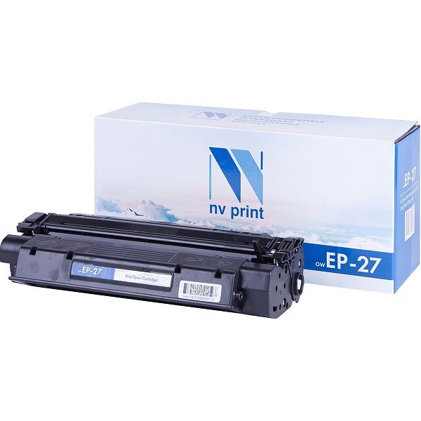 Картридж для лазерного принтера NV Print EP-27, черный