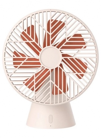 Вентилятор настольный Sothing Silent Rainforest Mini Fan Orange, Beige