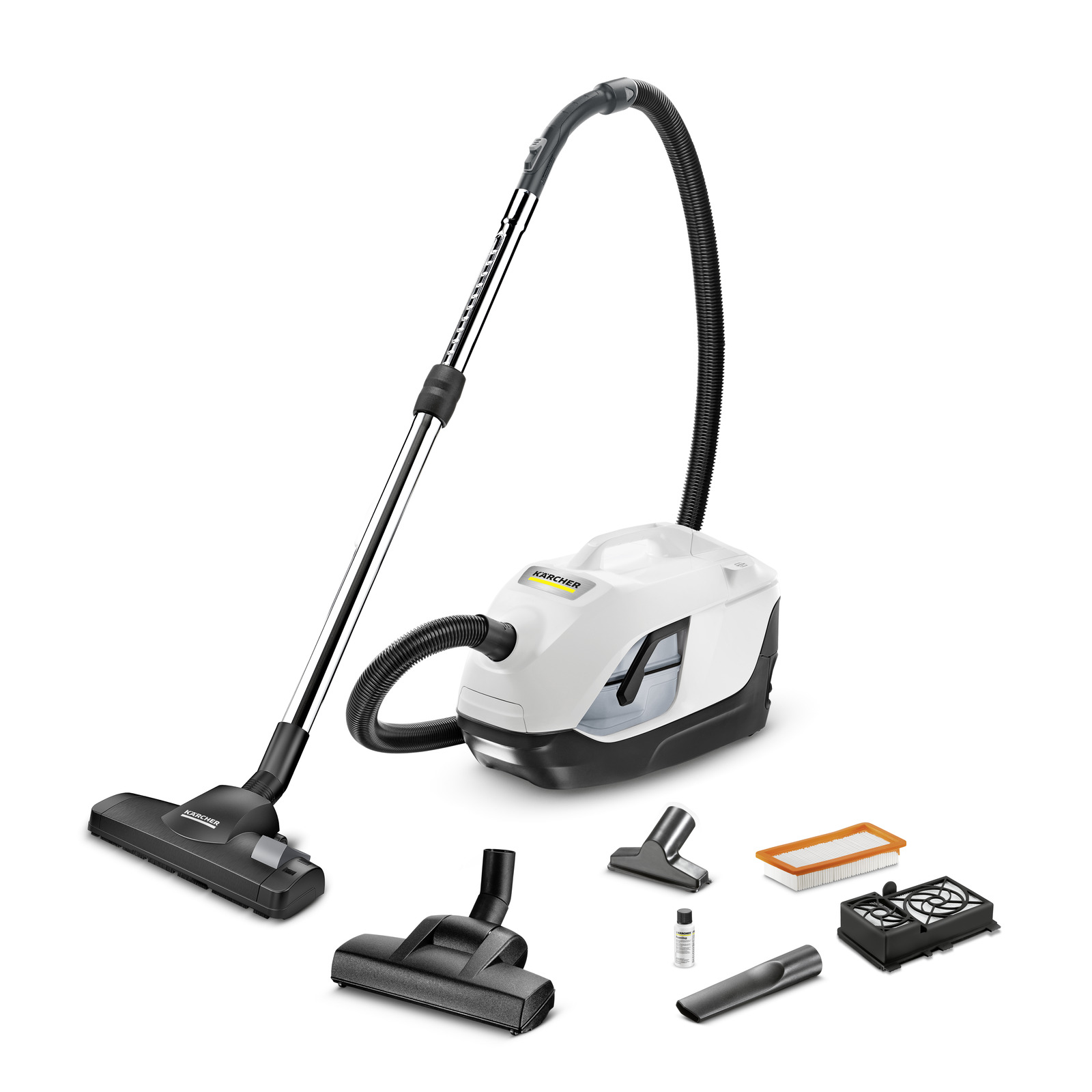 Пылесос Karcher DS 6 Plus 1.195-252.0 белый