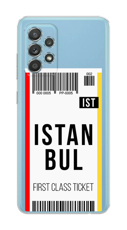 Чехол на Samsung Galaxy A33 5G "Билет в Стамбул"