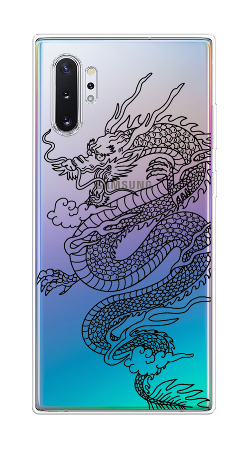 Чехол на Samsung Galaxy Note 10 Plus  "Большой китайский дракон"