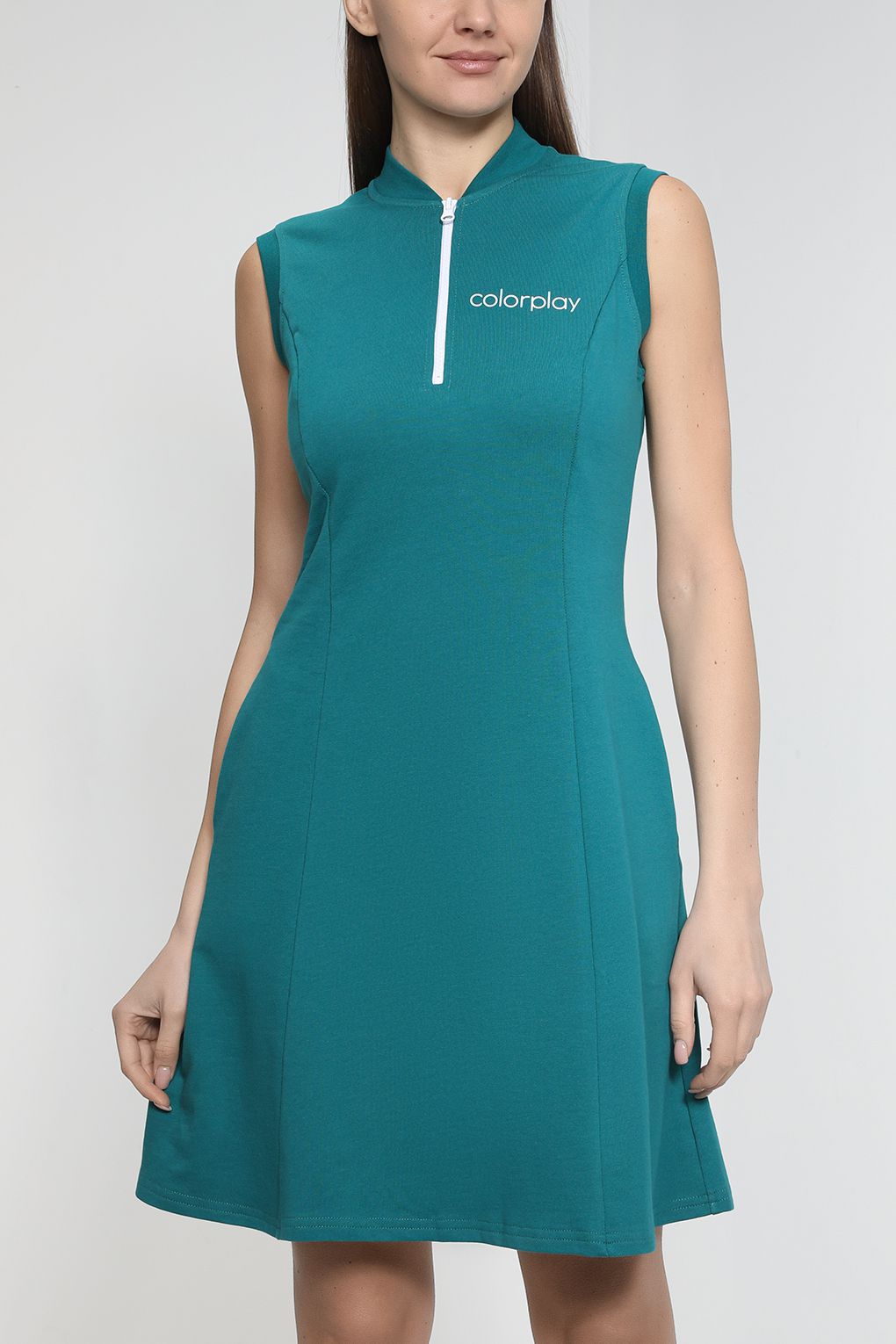 Платье женское COLORPLAY CP23035308 зеленое L