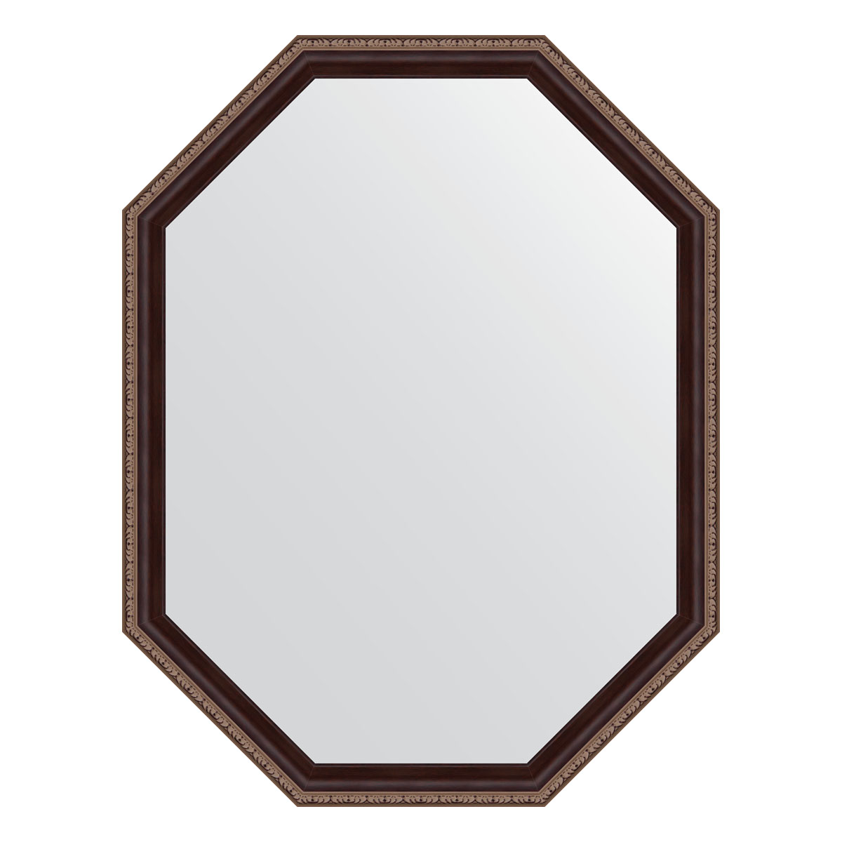 Зеркало в раме 69x89см Evoform BY 7276 махагон с орнаментом