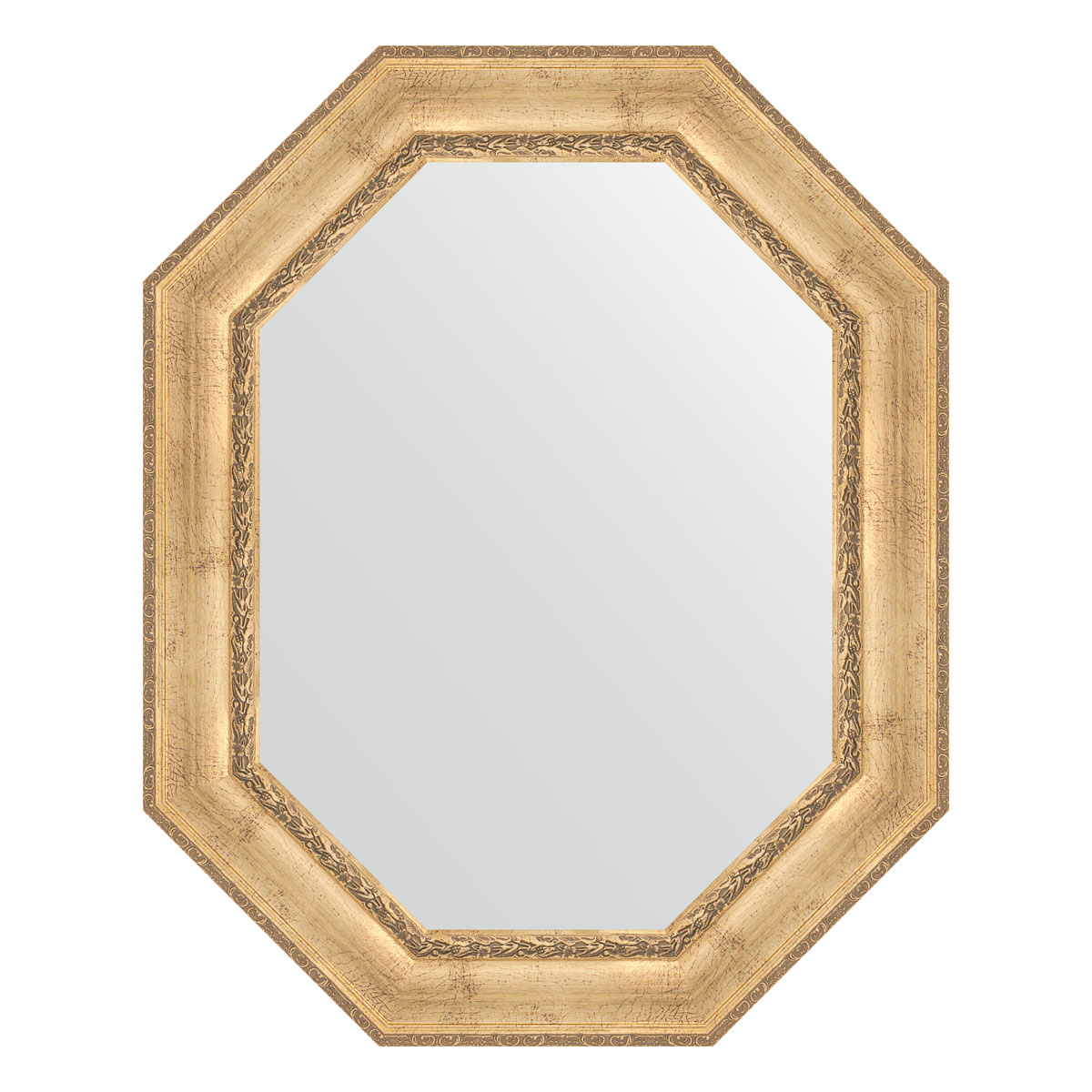 Зеркало в раме 82x102см Evoform BY 7264 состаренное серебро с орнаментом