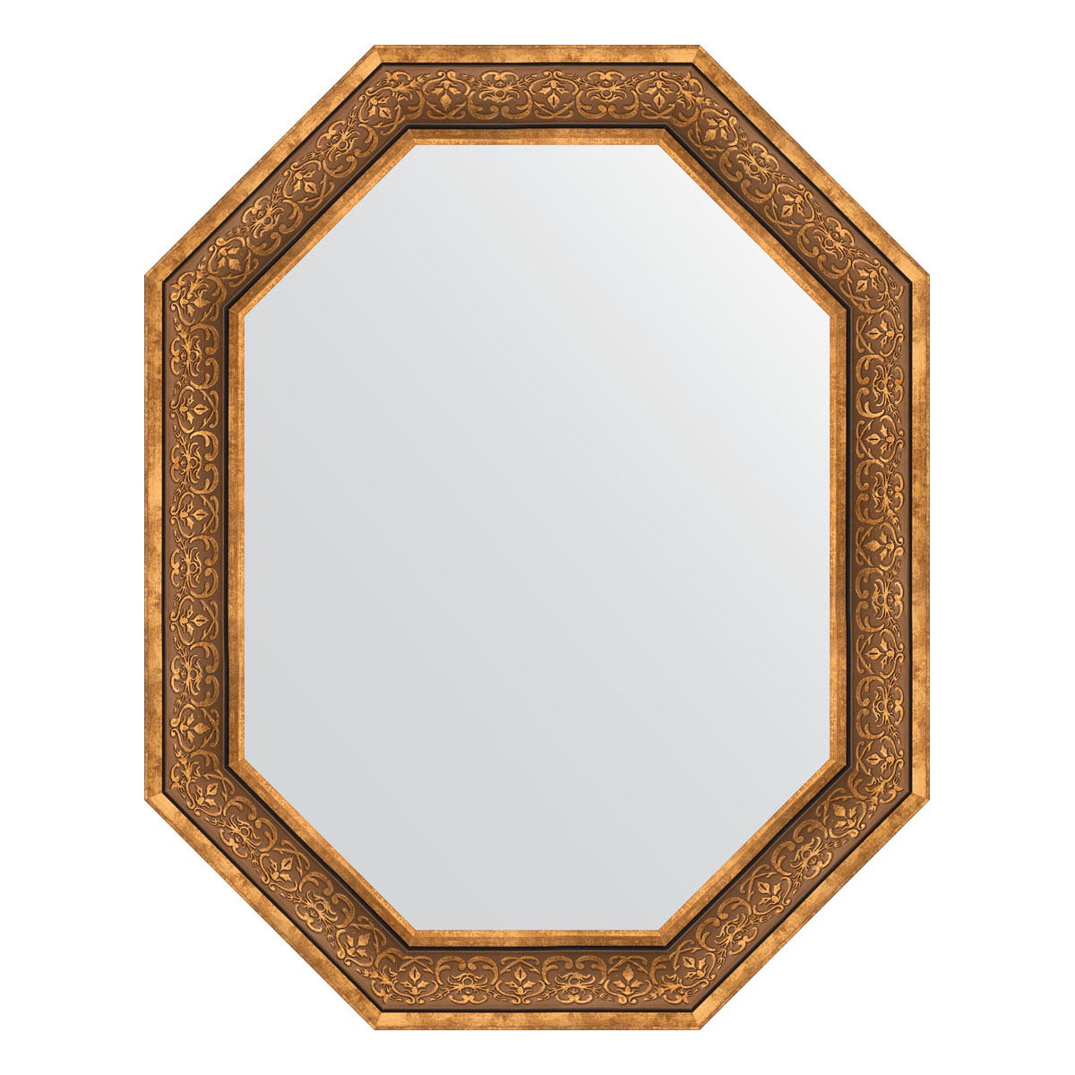 Зеркало в раме 79x99см Evoform BY 7236 вензель бронзовый