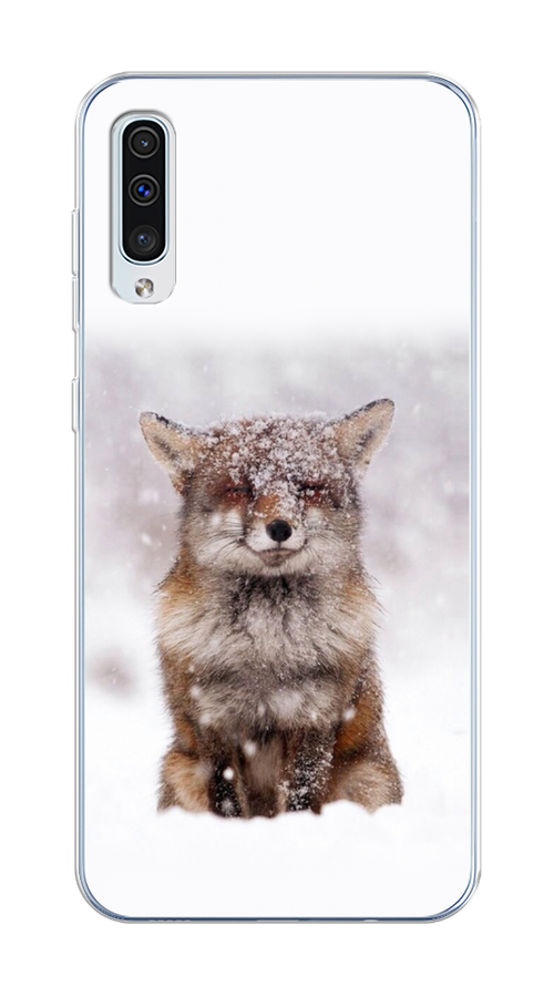 Чехол на Samsung Galaxy A50/A30S "Зимняя лиса"