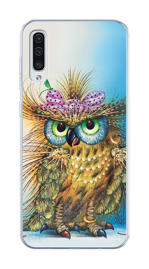 Чехол на Samsung Galaxy A50/A30S "Модная сова"