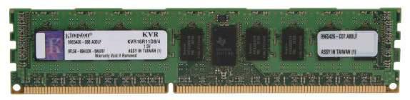 Оперативная память Kingston KVR16R11D8/4 (KVR16R11D8/4), DDR3 1x4Gb, 1600MHz