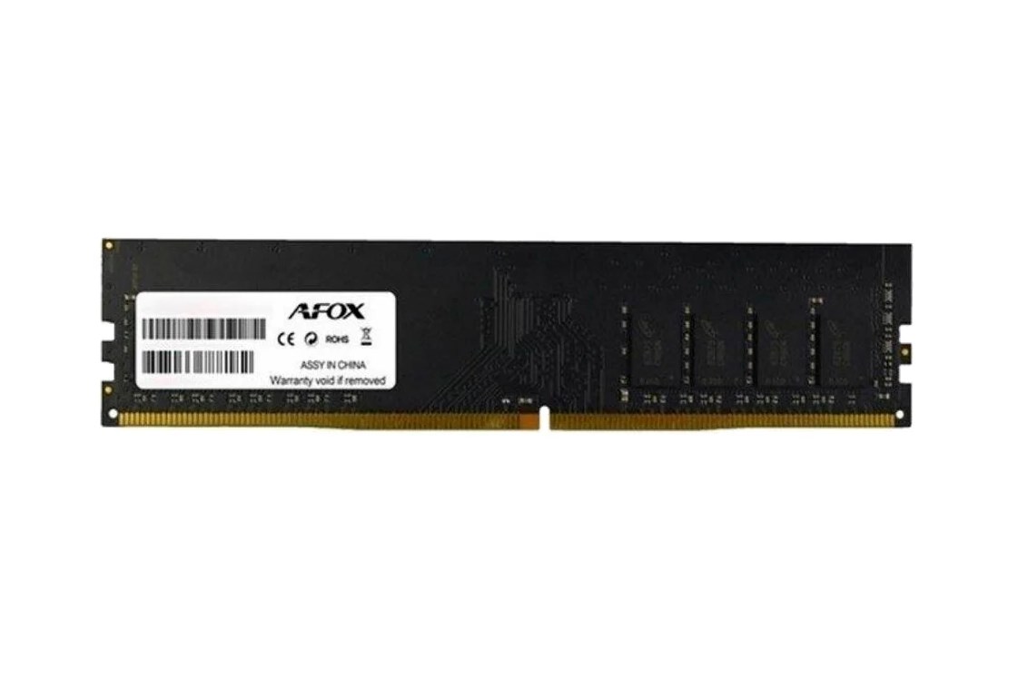 Оперативная память AFOX AFLD48EH1P(OEM) (AFLD48EH1P(OEM)), DDR4 1x8Gb, 2400MHz