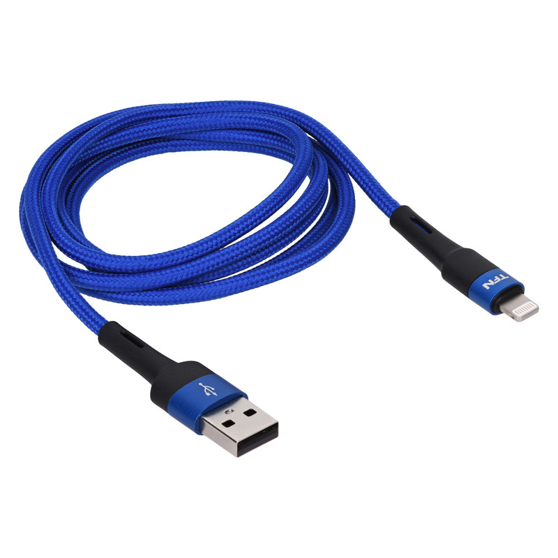 Кабель TFN USB-A/Lightning Envy 1.2m нейлон blue