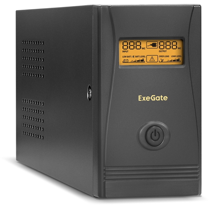 Источник бесперебойного питания ExeGate Power Smart ULB-600 LCD, C13 (EP285559RUS)