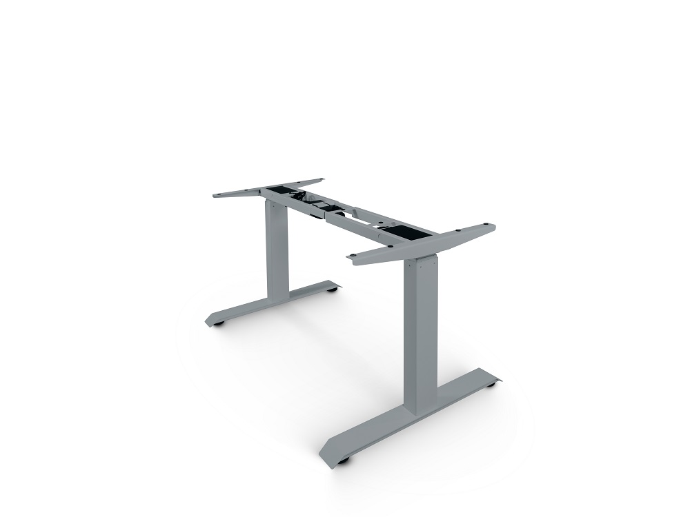 Рама для стола регулируемой высоты с электроприводом StolStoya TITAN - Серебристый